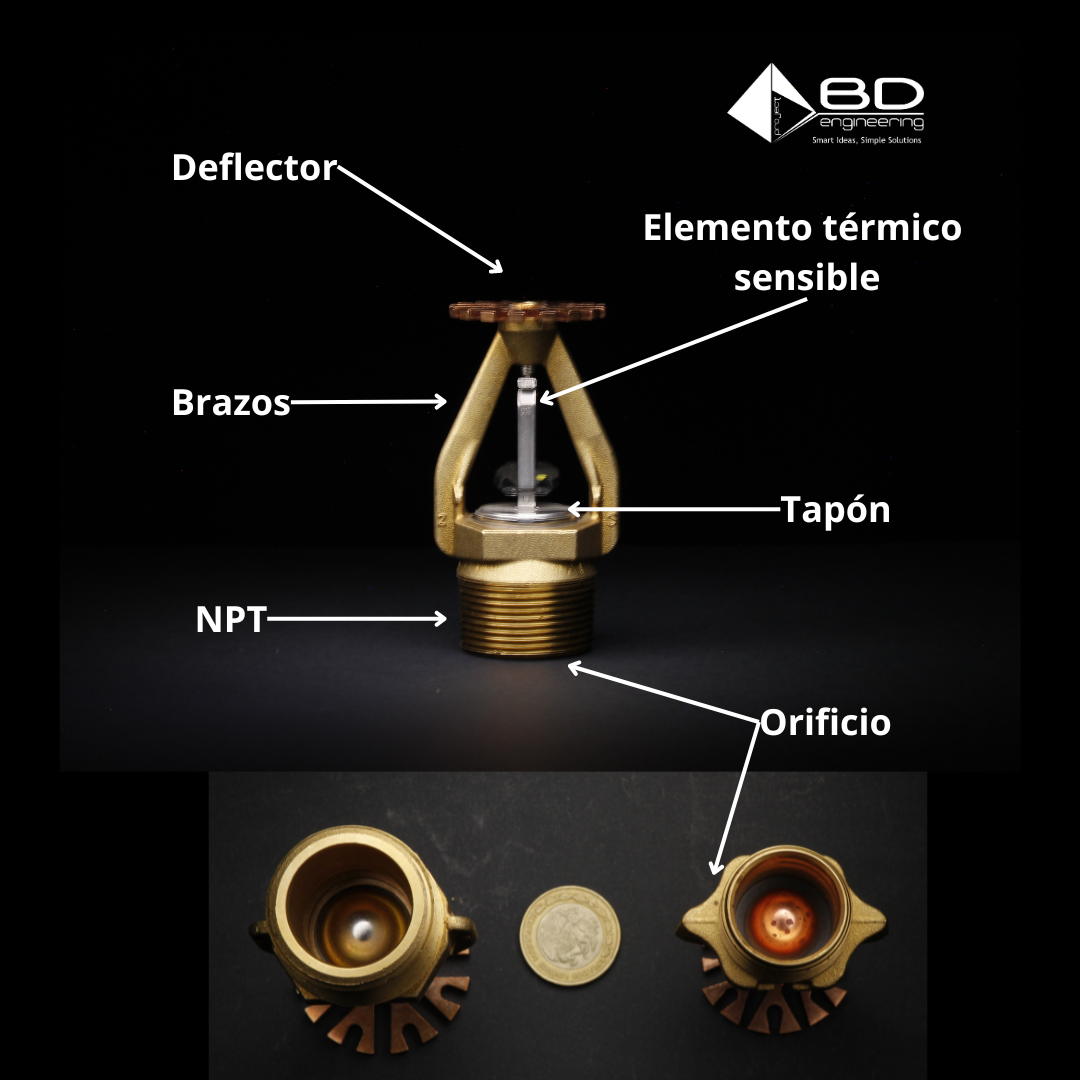 #111 #9 ER 080424 Partes de un rociador BDE